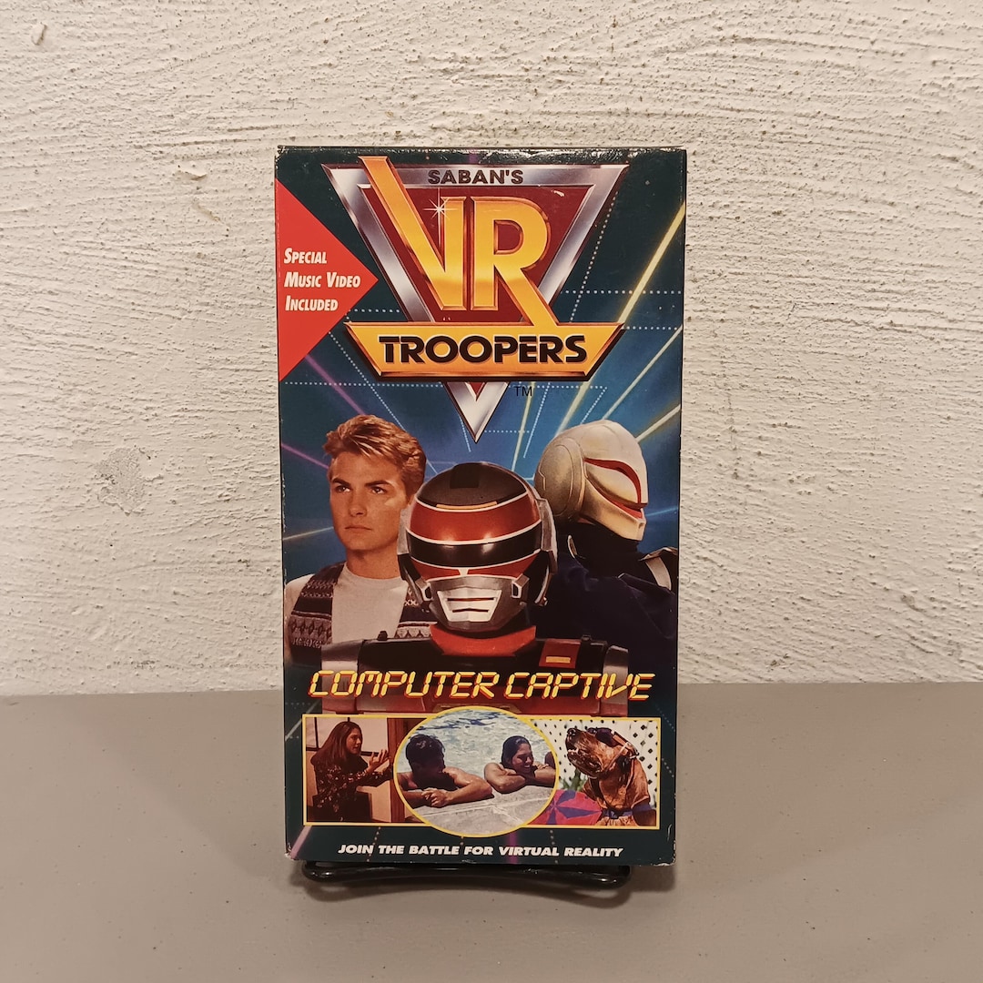 Vintage 1994 VR Troopers "computer Captive" VHS - Etsy