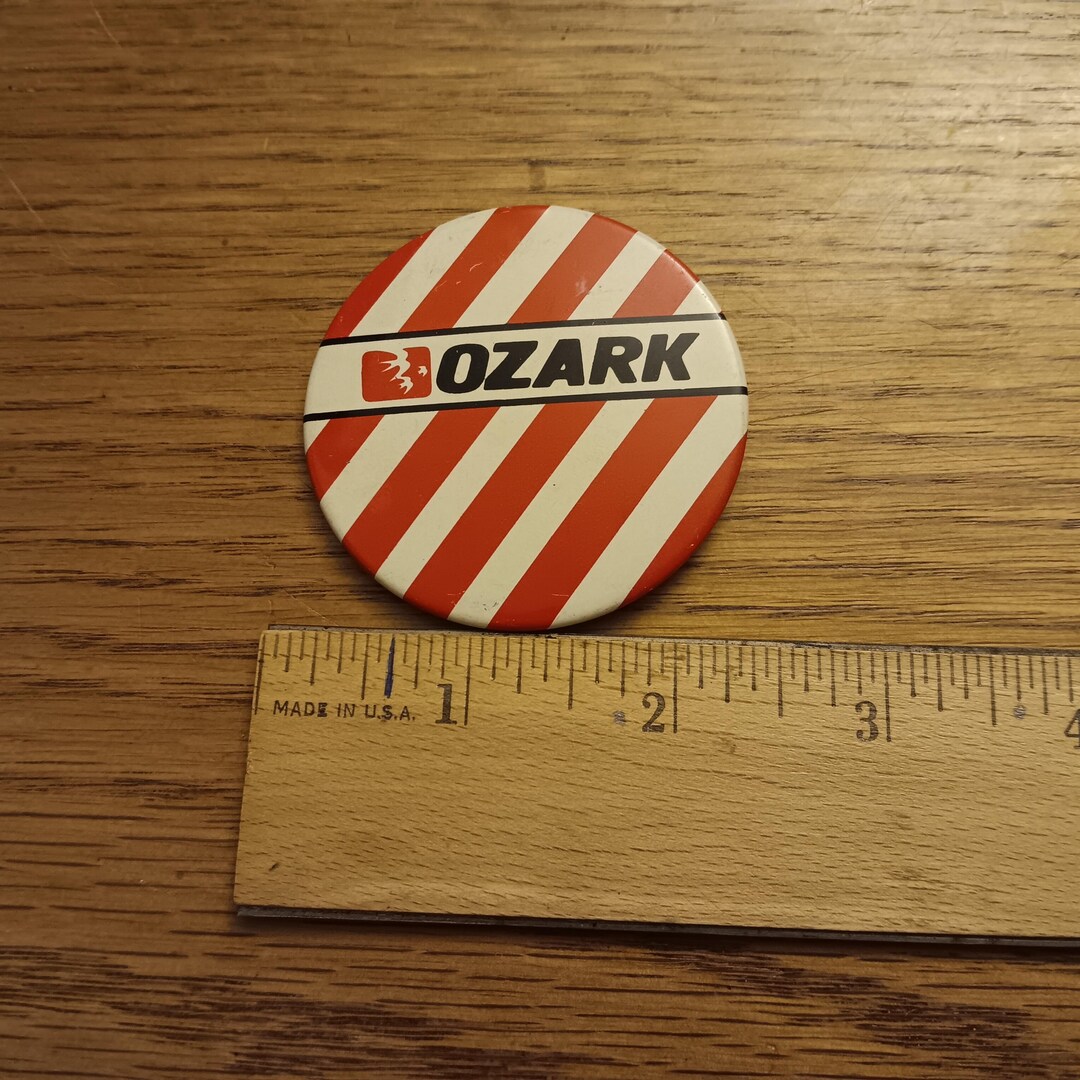 Vintage 1970s/80s Ozark Airlines Unaccompanied Minor 2.5" Pinback ...