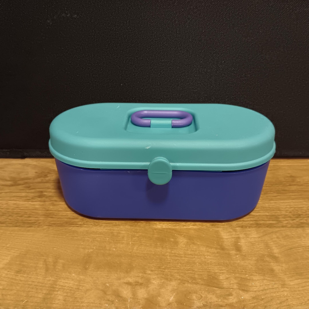 Vintage 90s Mini Caboodle Makeup Cosmetics Case - Etsy