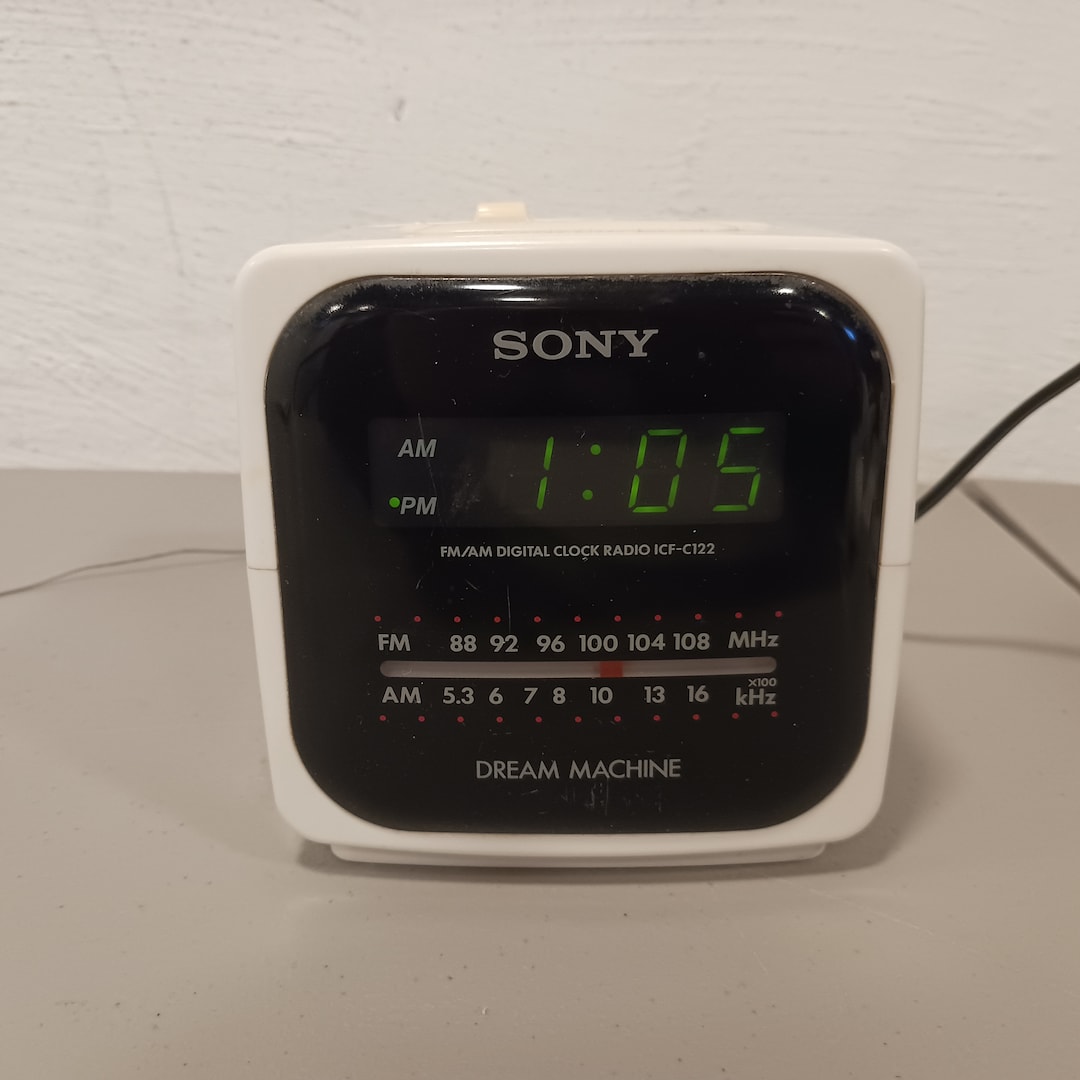 Vintage 90's Sony Dream Machine Alarm Clock - Etsy