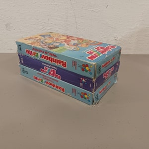 Set of 3 Vintage Rainbow Brite VHS - Etsy