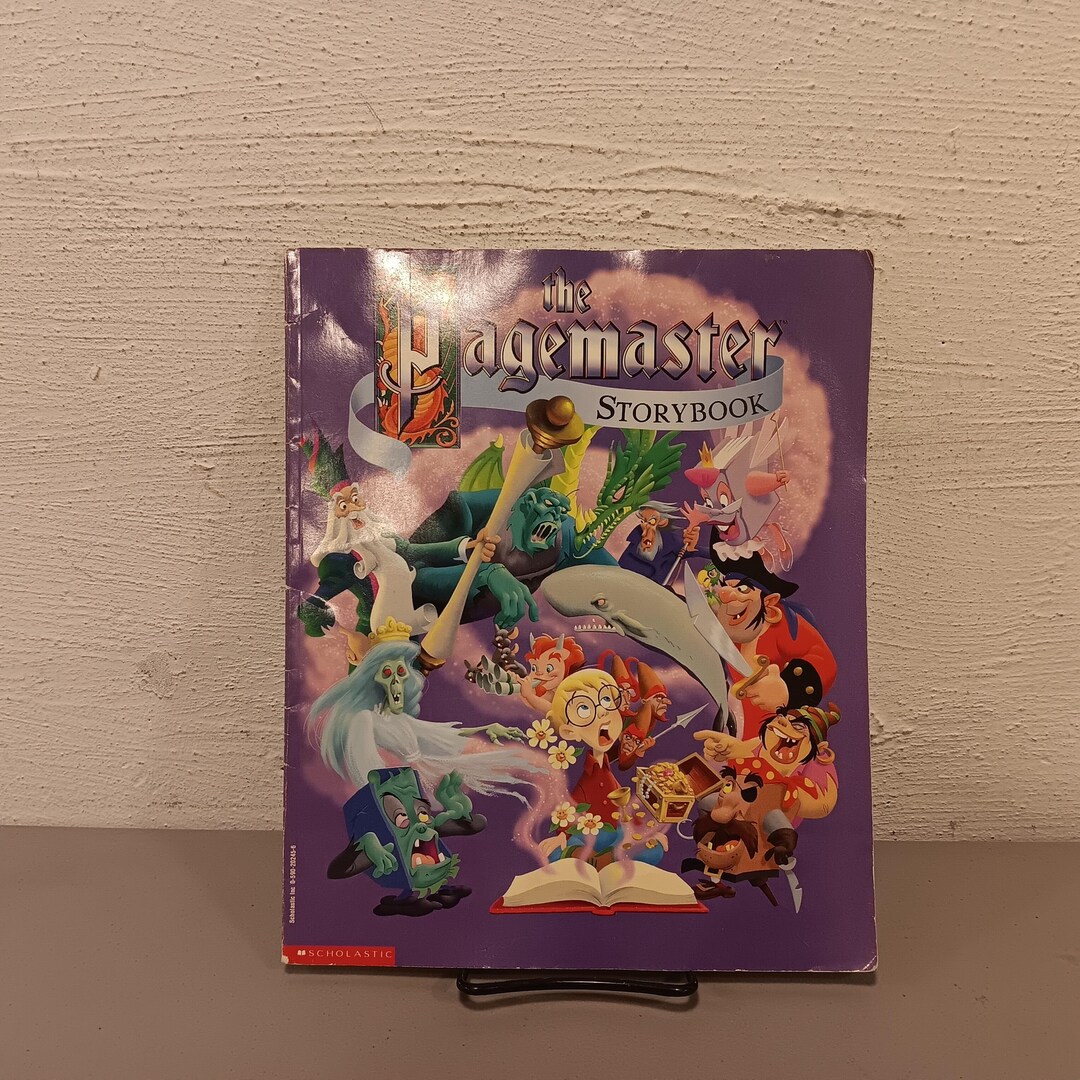 Vintage 1994 the Pagemaster Storybook - Etsy