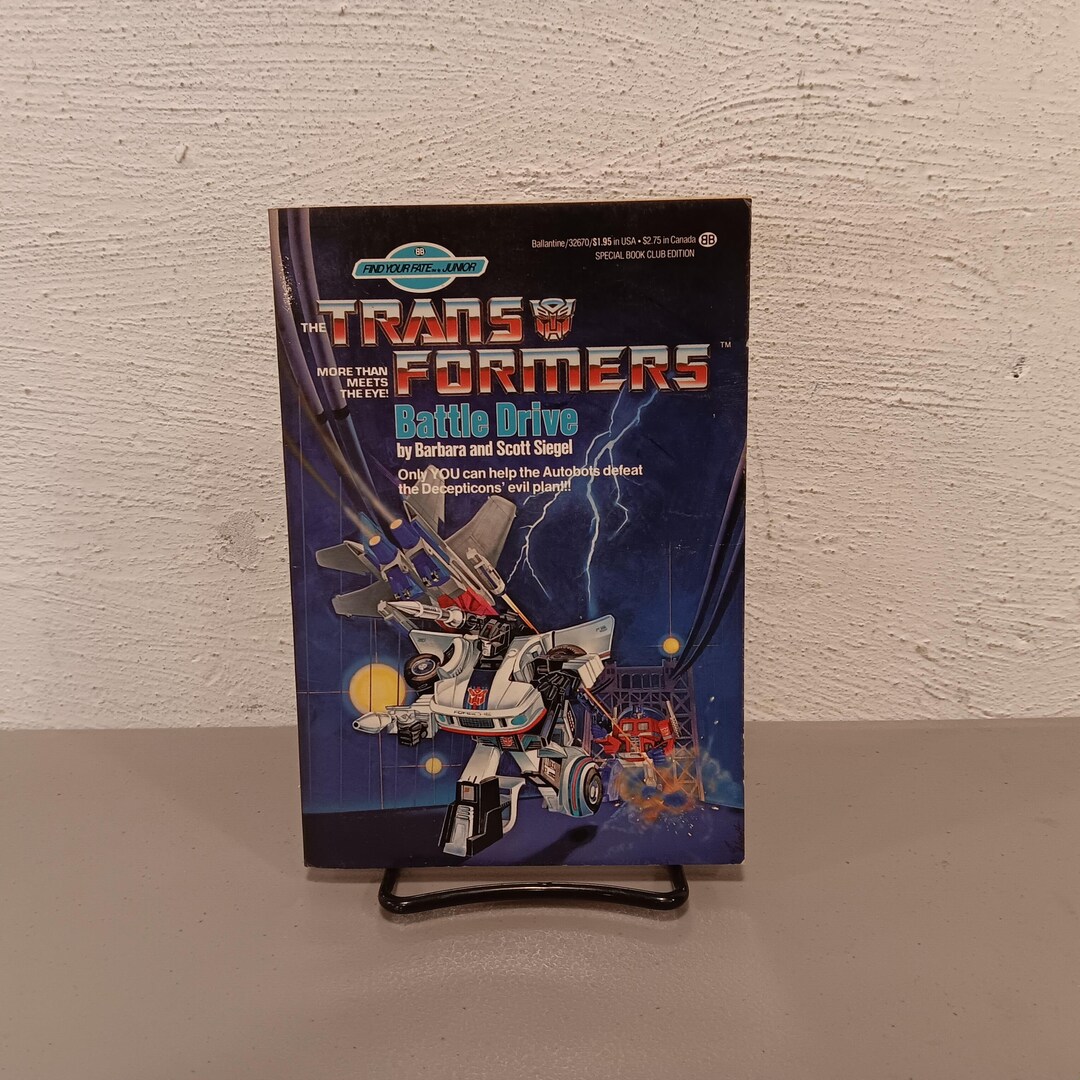 Vintage 1985 Transformers Find Your Fate #2: Battle Drive - Etsy
