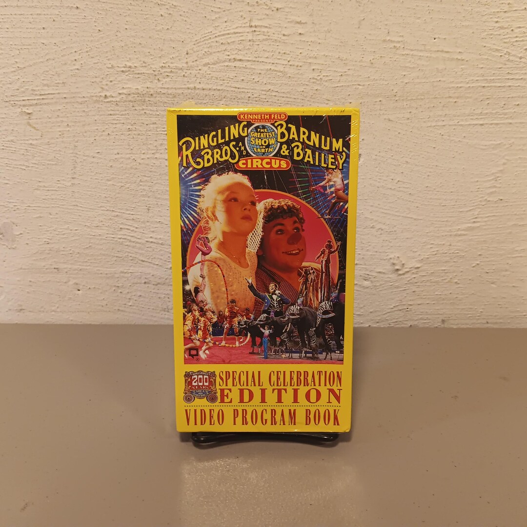 SEALED Vintage 1993 Ringling Bros Barnum & Bailey Circus VHS - Etsy