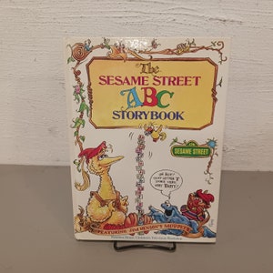 Vintage 1974 Sesame Street ABC Storybook - Etsy
