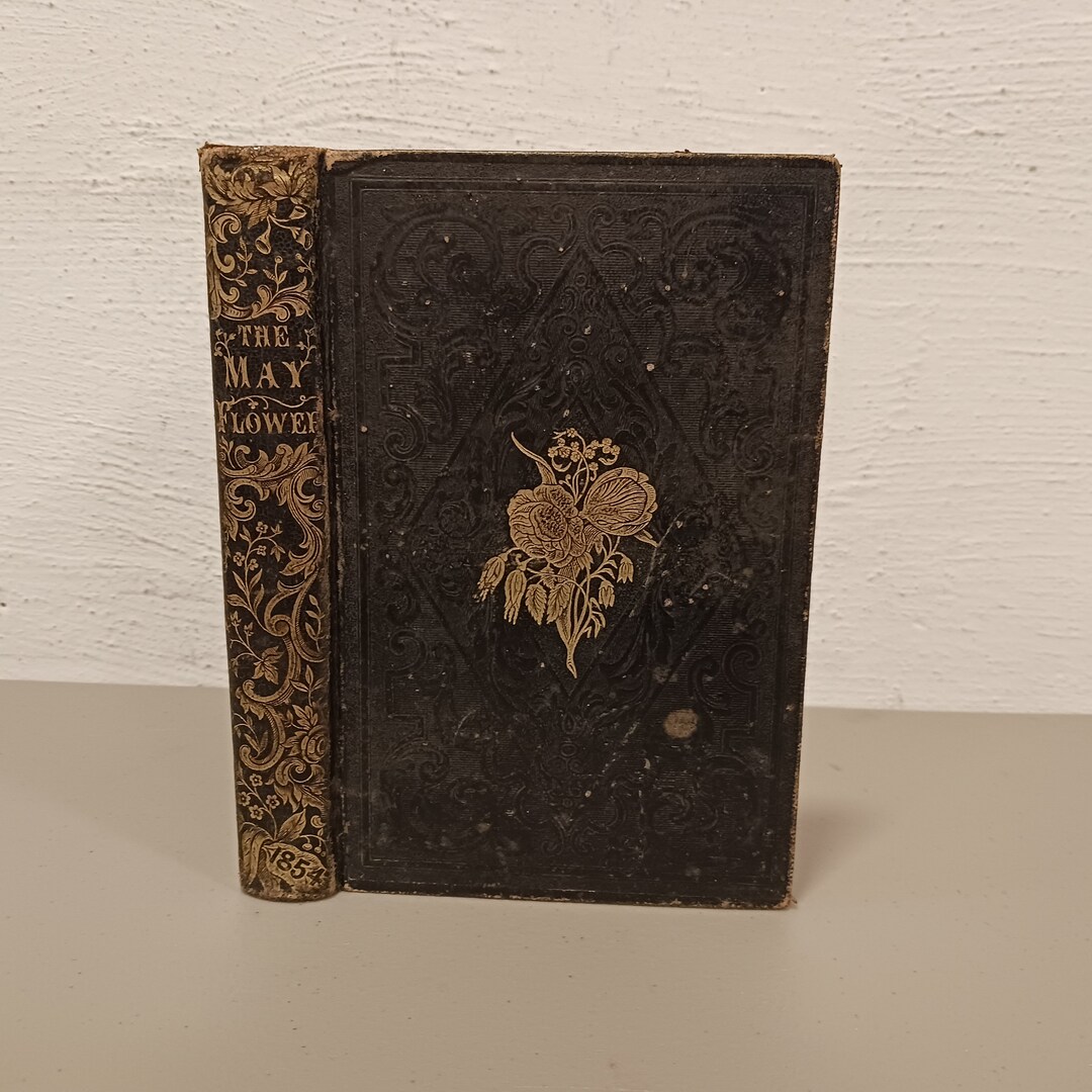 Antique 1854 the May Flower Gift Book - Etsy
