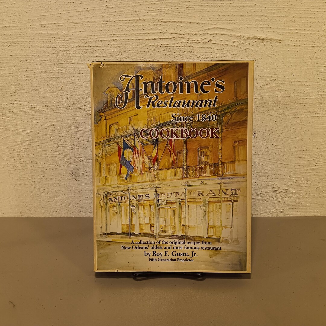 Vintage 1979 Antoine's Restaurant New Orleans Cookbook - Etsy
