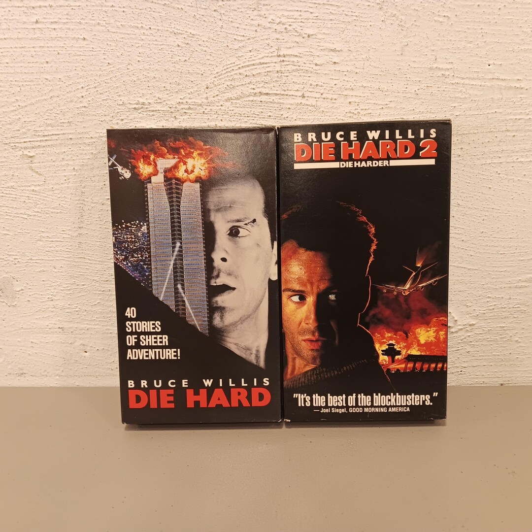 Set of 2 Vintage 1990s Die Hard VHS - Etsy