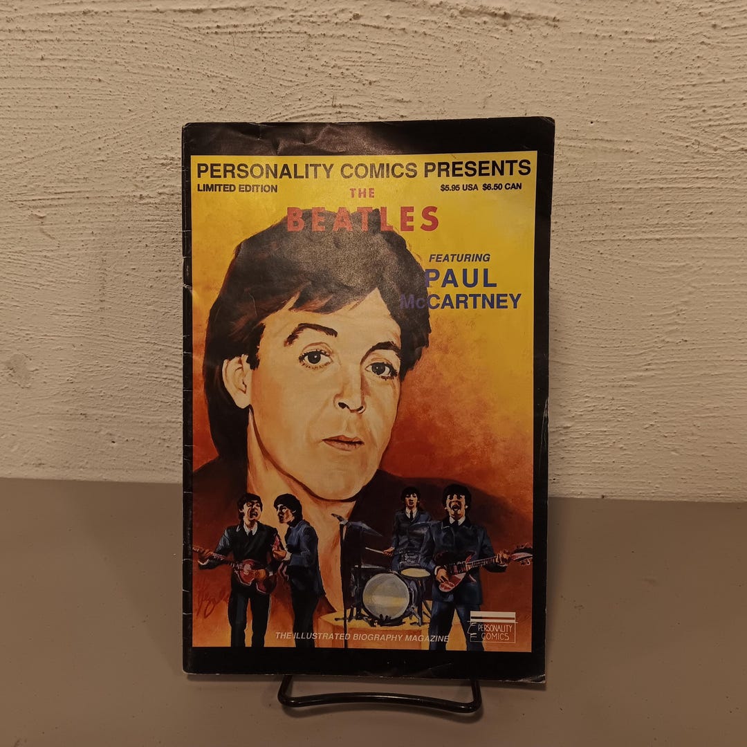 Vintage 1991 Beatles Comic 2: Paul Mccartney - Etsy