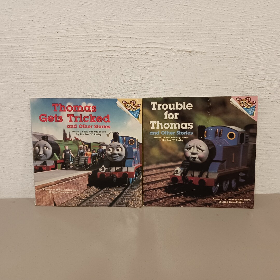 Set of 2 Vintage 1989 Thomas the Tank Engine Books - Etsy