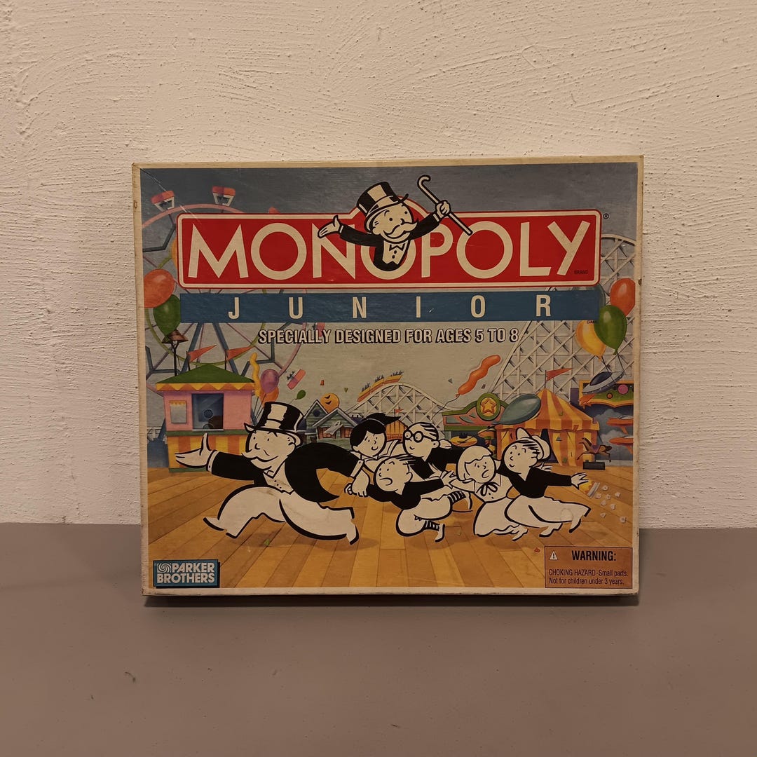 Vintage 1990 Monopoly Jr. Replacement Pieces - Etsy