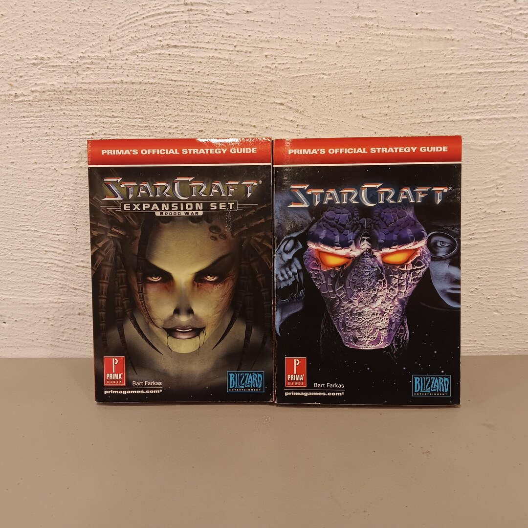 Set of 2 Vintage 2002 Starcraft Prima Strategy Guides - Etsy