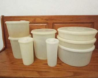 Tupperware White | Etsy