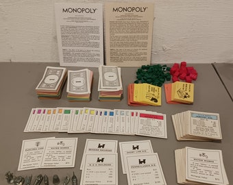 Replacement Monopoly Parts - Etsy