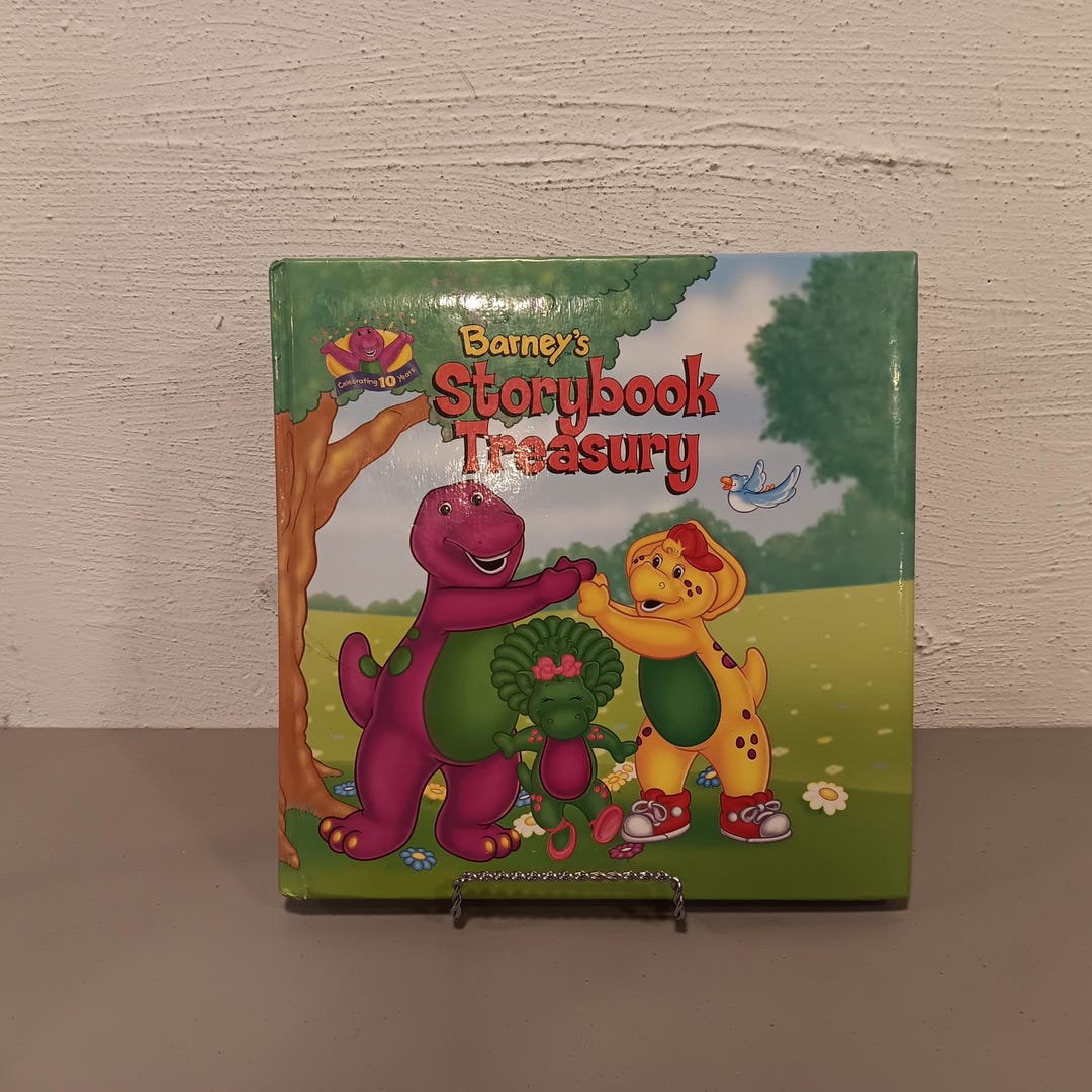 Vintage 1998 Barney's Storybook Treasury - Etsy