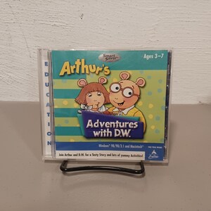 Vintage 2001 Arthur's Adventures With D.W. CD-ROM Game - Etsy