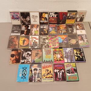 Vintage 80s/90s Rap & Hip-hop Cassettes - Etsy