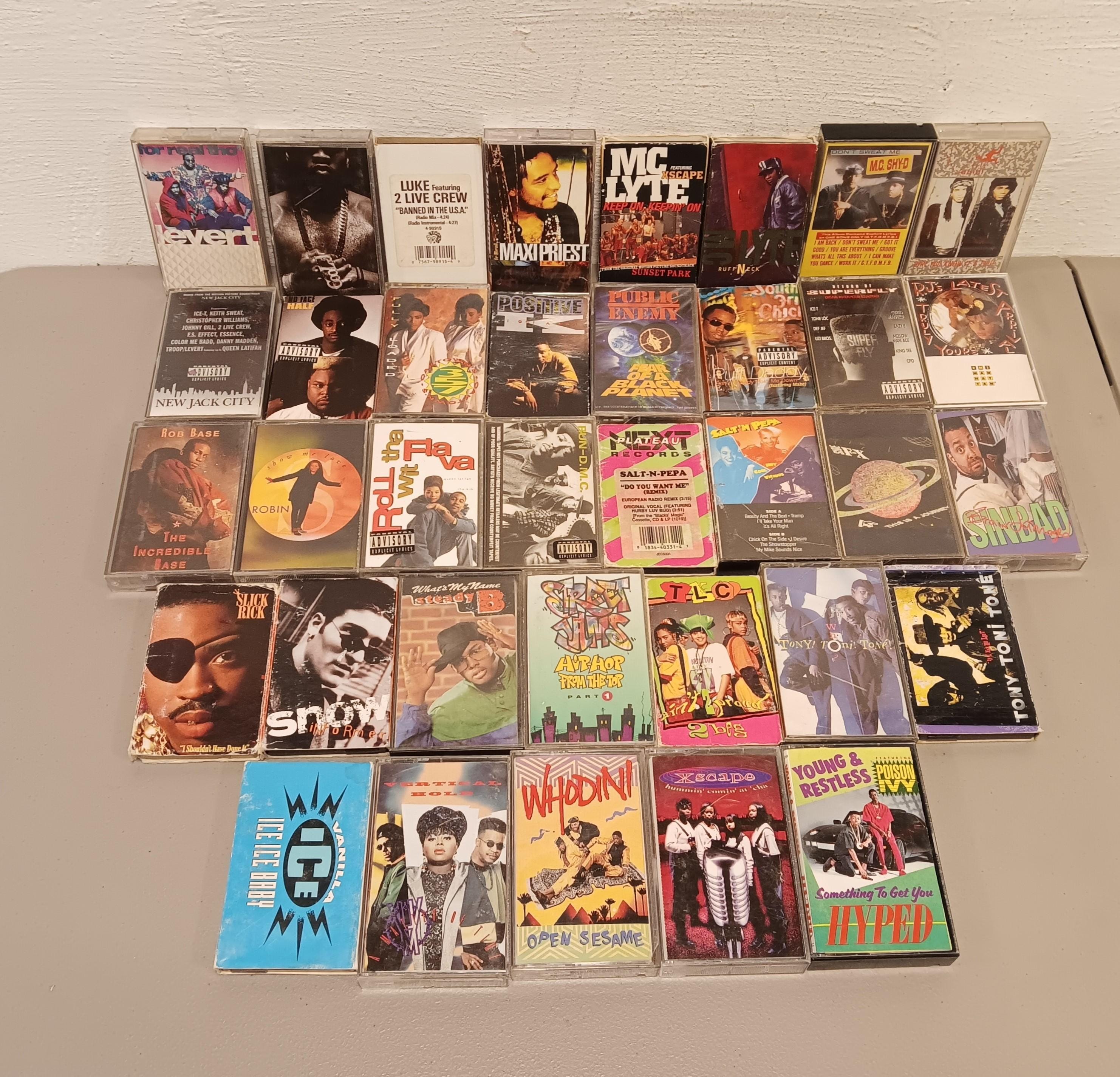 Vintage 80s/90s Rap & Hip-hop Cassettes - Etsy