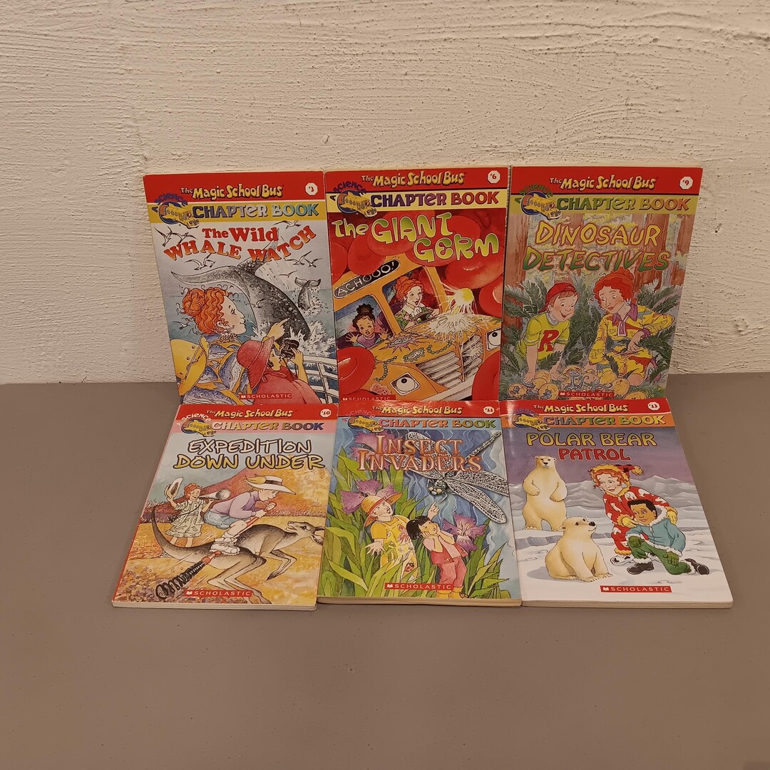 Set of 5 Vintage 90s/00s Magic School Bus Chapter Books - Etsy