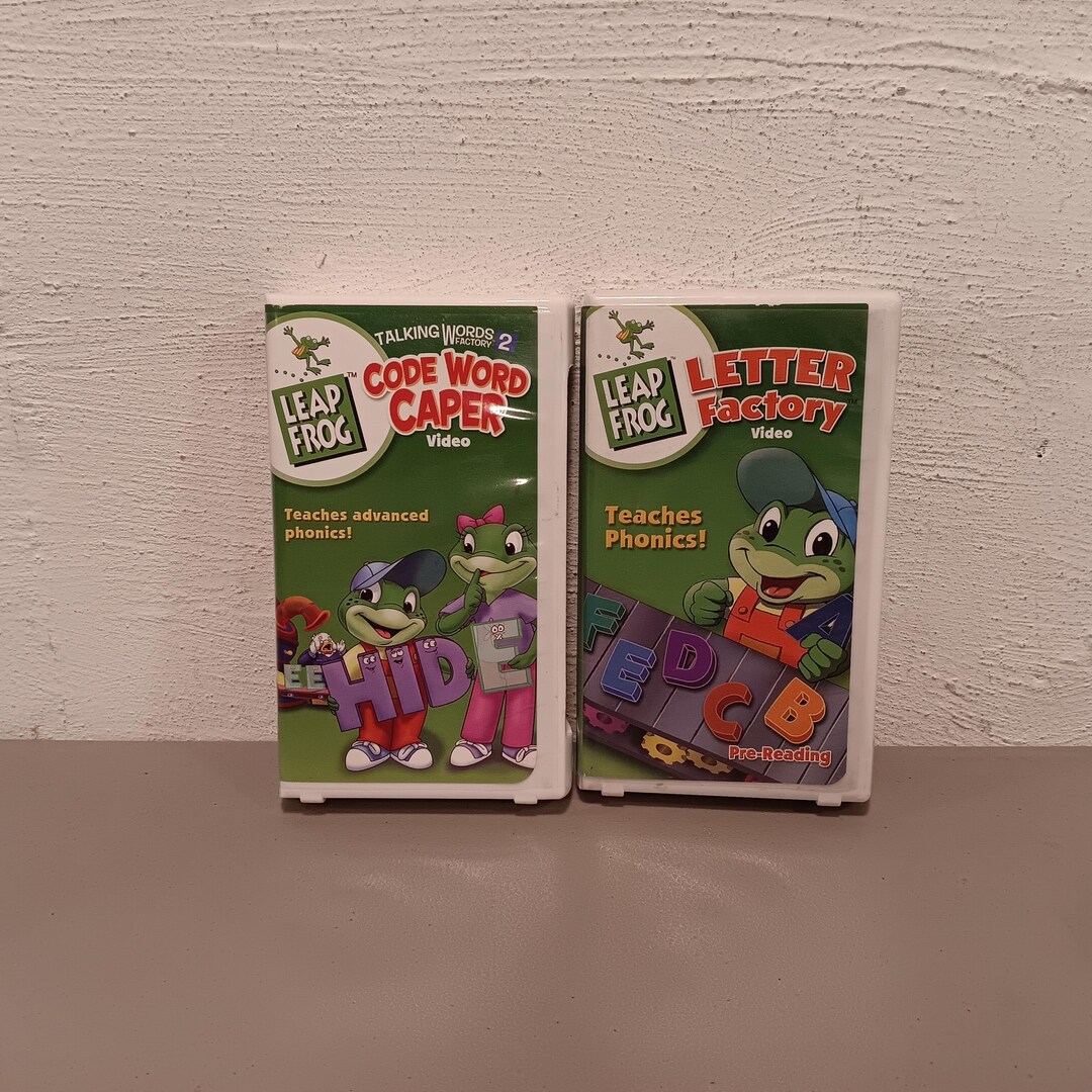 Set of 2 Vintage 2003 Leap Frog VHS - Etsy