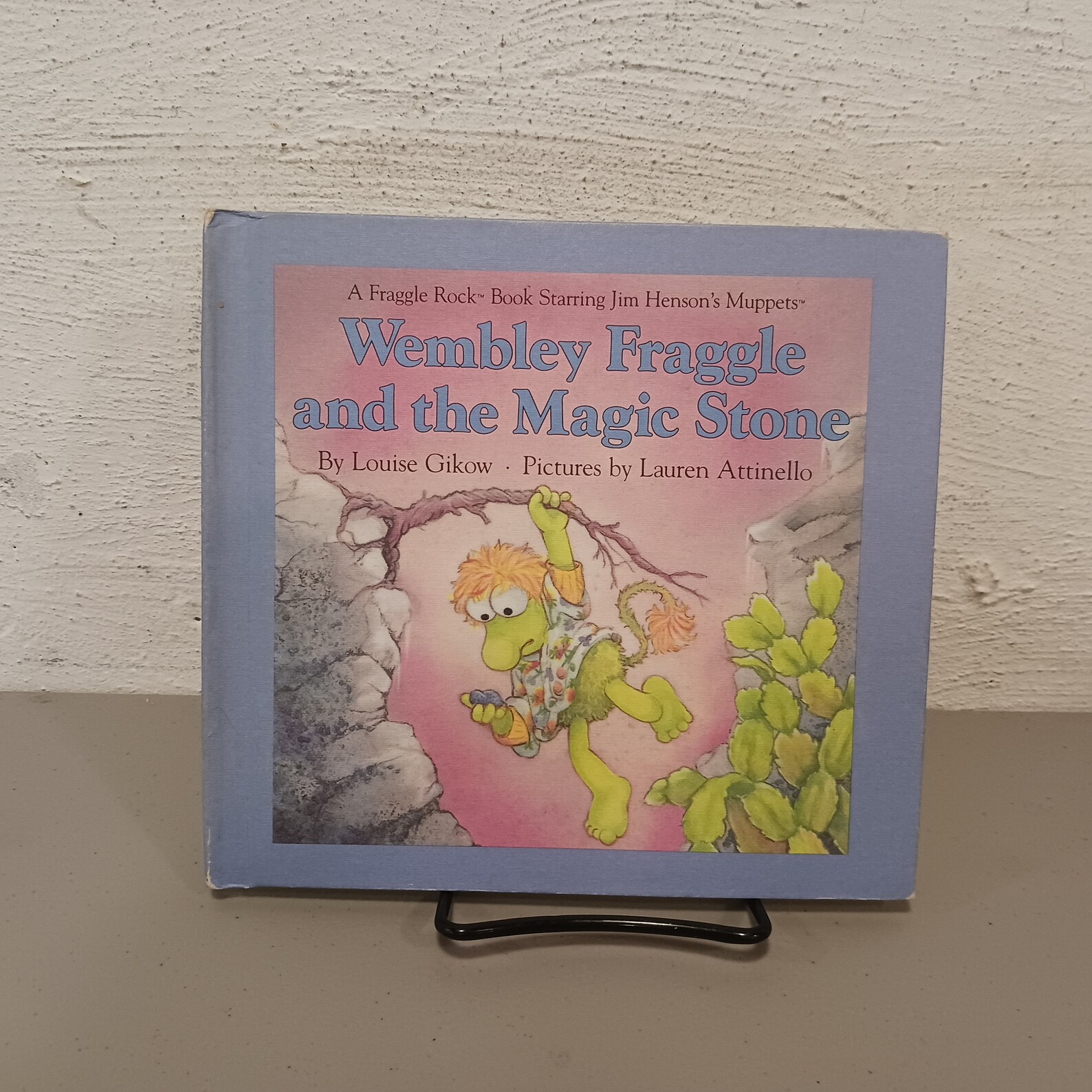 Vintage 1984 Fraggle Rock wembley Fraggle and the Magic Stone Book - Etsy