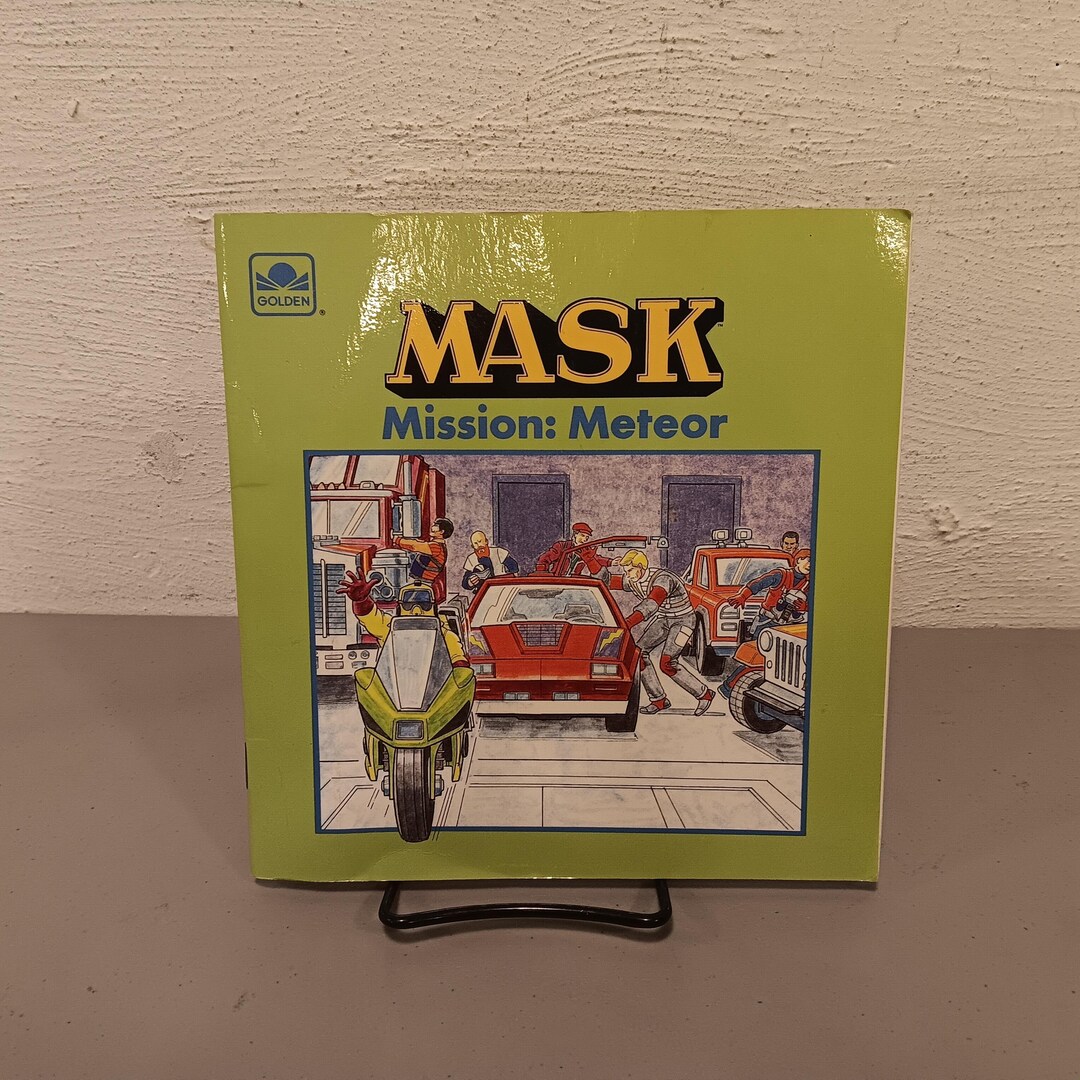 Vintage 1986 Mask: Mission Meteor Book - Etsy