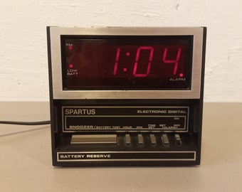 Spartus Alarm Clock | Etsy