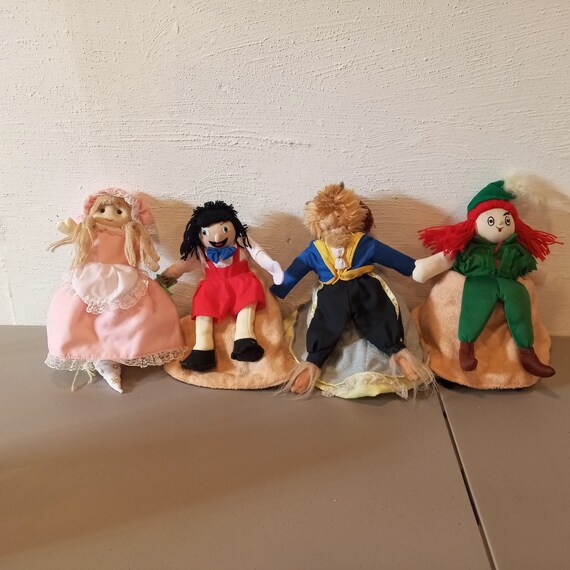 Vintage Alma's Designs Topsy Turvy Fairy Tale Dolls - Etsy