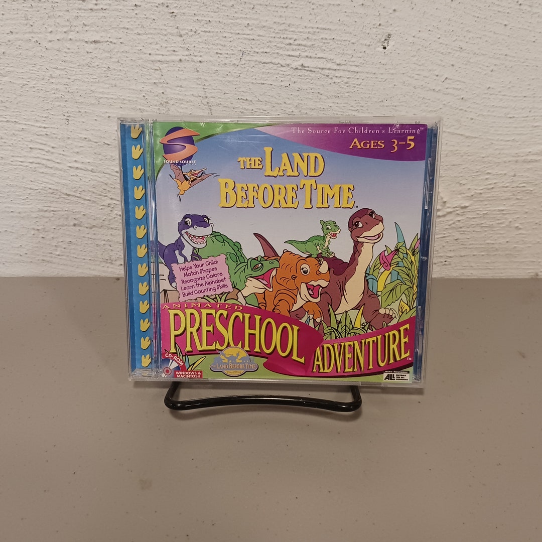 Vintage 1999 Land Before Time Preschool Adventure CD-ROM - Etsy