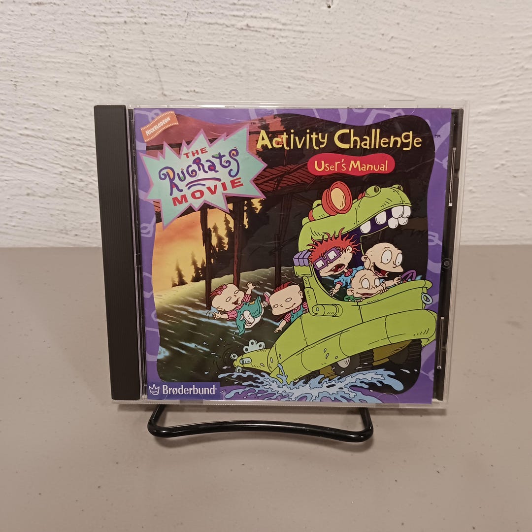 Vintage 1998 Rugrats Movie Activity Challenge PC Game - Etsy