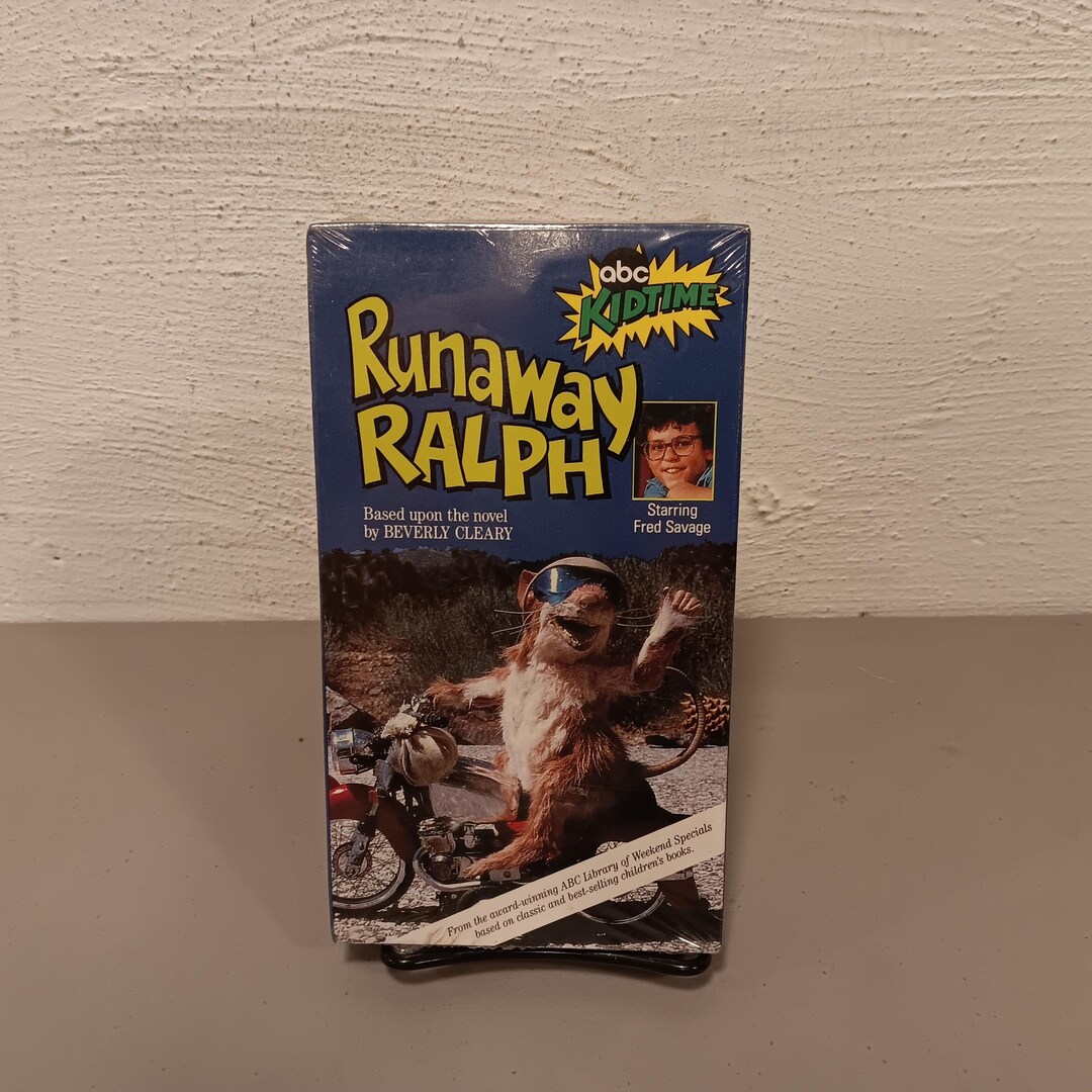 SEALED Vintage 1991 Runaway Ralph VHS - Etsy
