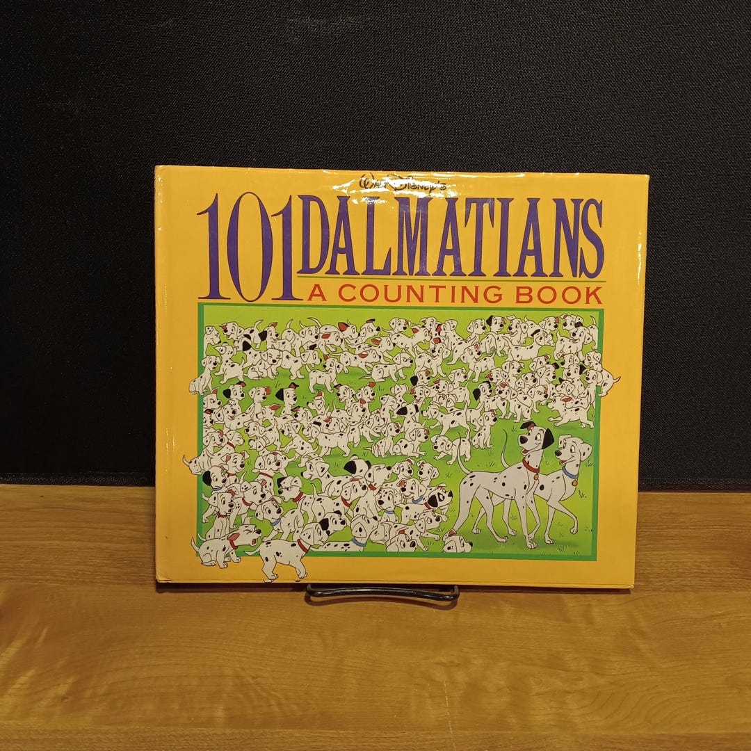 Vintage 1991 Disney's 101 Dalmatians Counting Book - Etsy