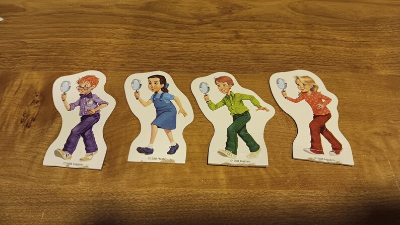 Vintage 1999 Clue Jr. Case of the Hidden Toys Replacement Pieces - Etsy
