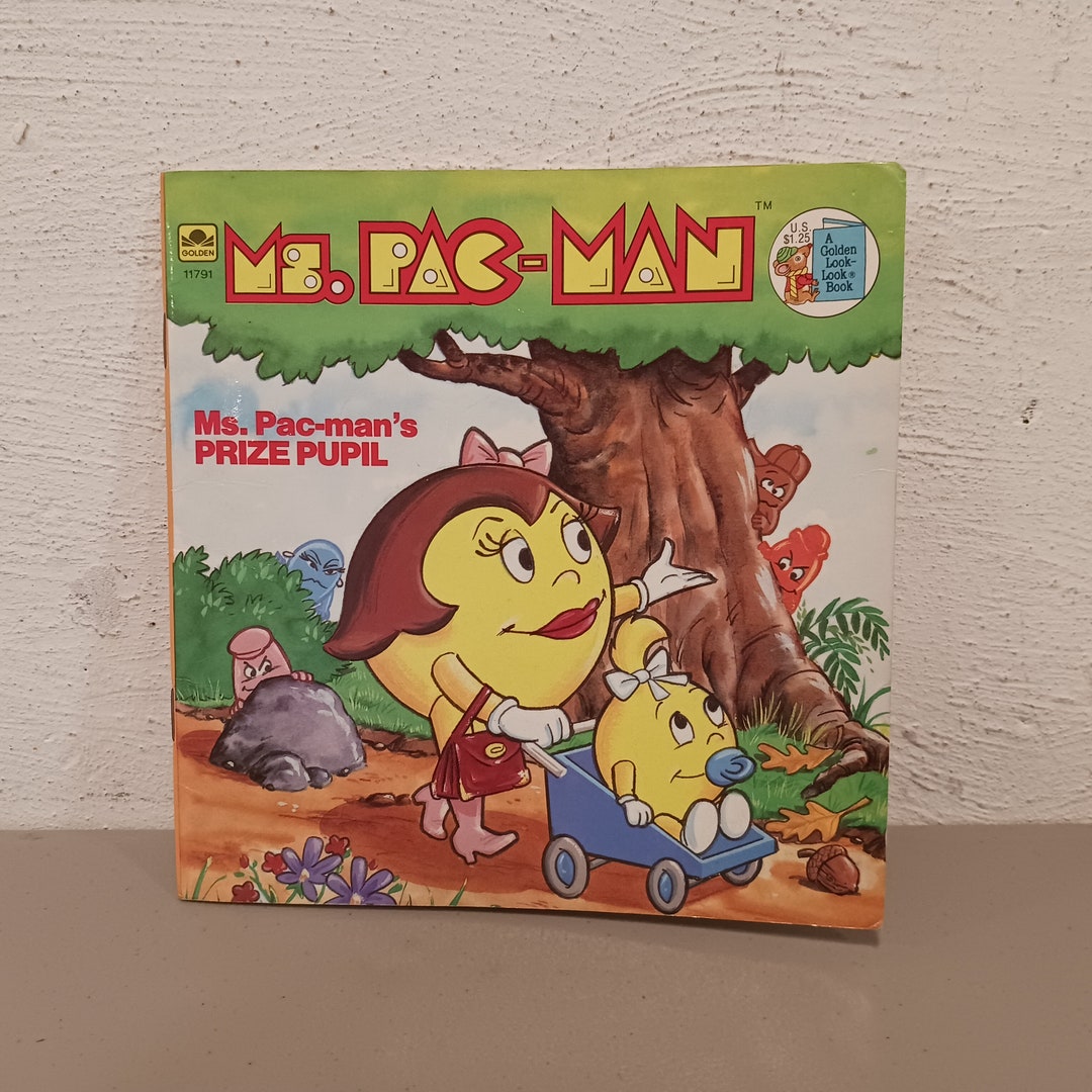 Vintage 1983 Ms. Pac-man's Prize Pupil Book - Etsy
