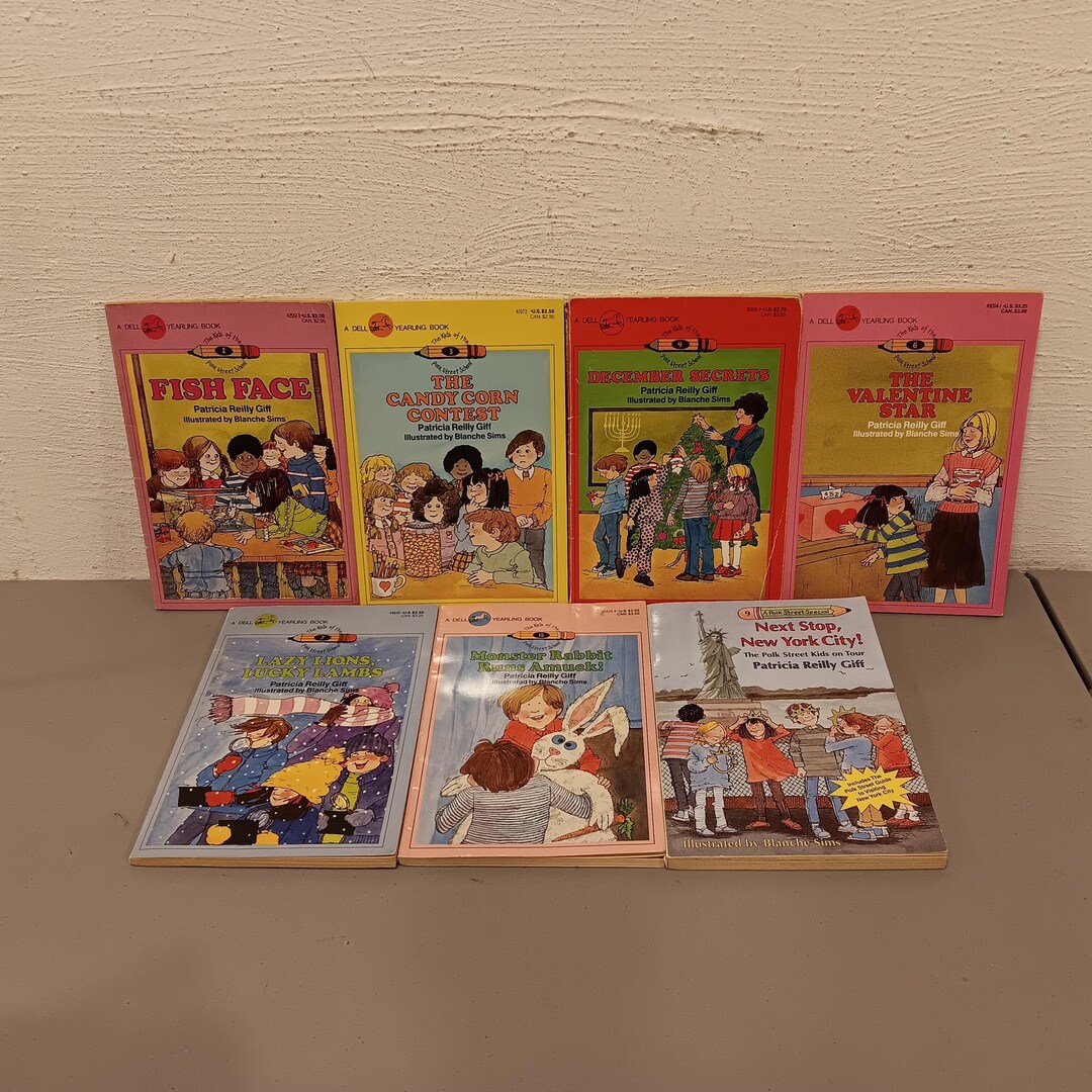 Set of 7 Vintage 80s Kids of Polk Street School Books - Etsy