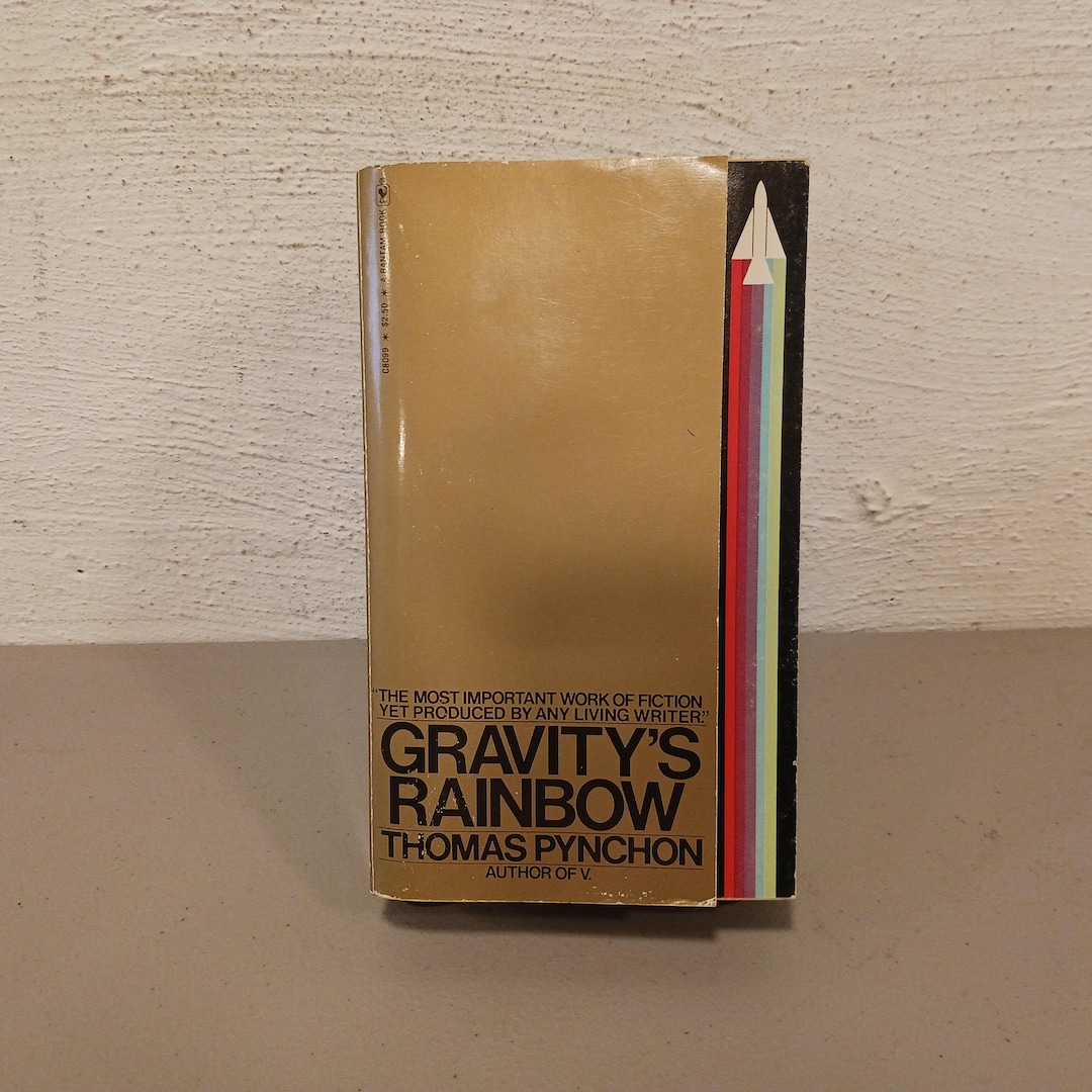 Vintage 1974 Gravity's Rainbow by Thomas Pynchon Bantam Edition - Etsy
