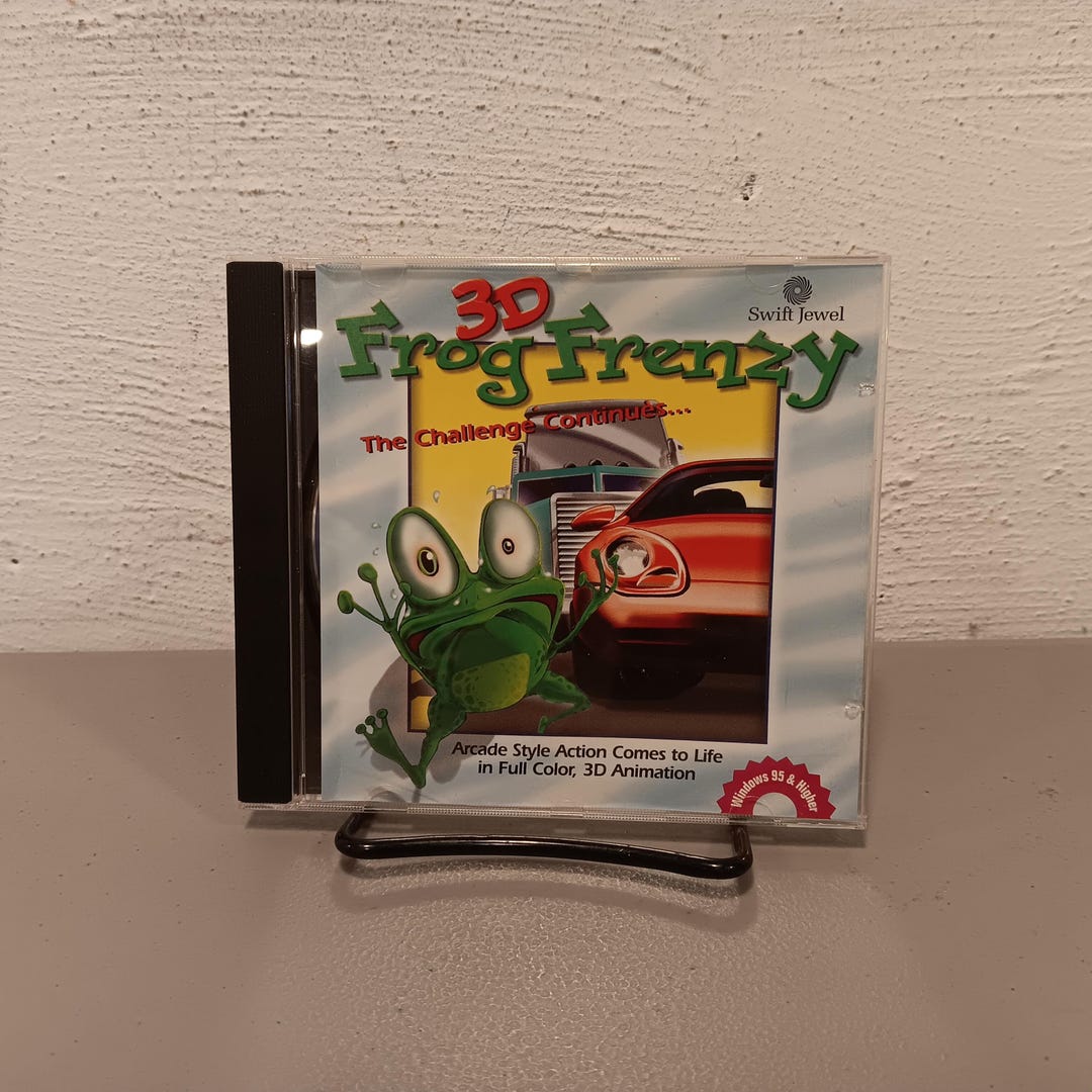 Vintage 1999 3D Frog Frenzy CD-ROM Game - Etsy