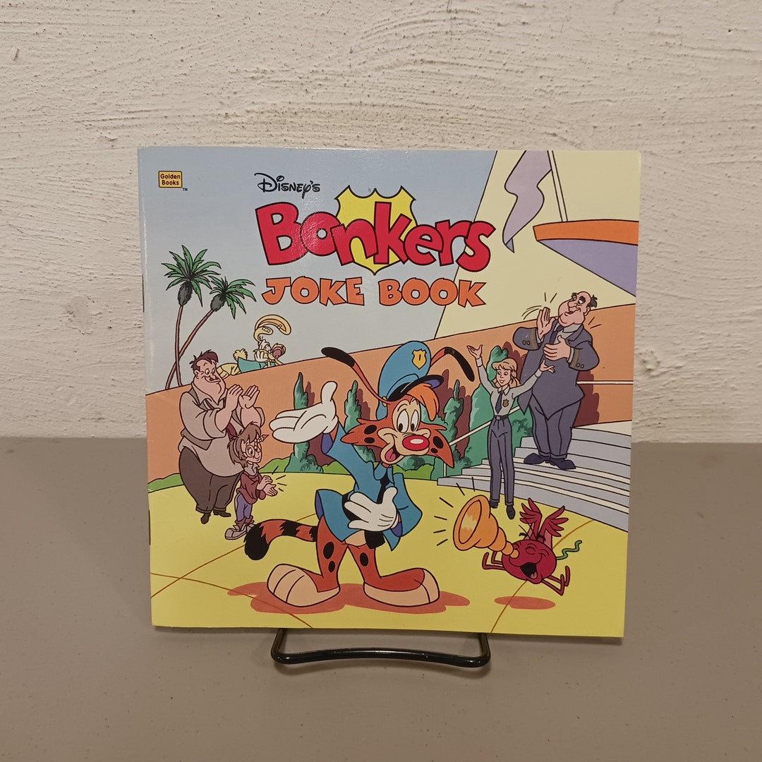 Vintage 1995 Disney's Bonkers Joke Book - Etsy
