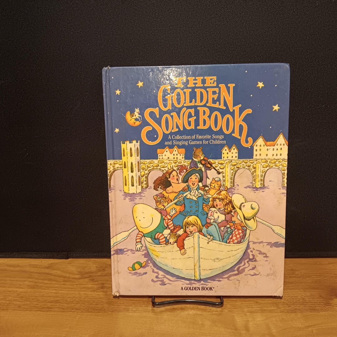 Vintage 1981 Golden Song Book Sheet Music - Etsy
