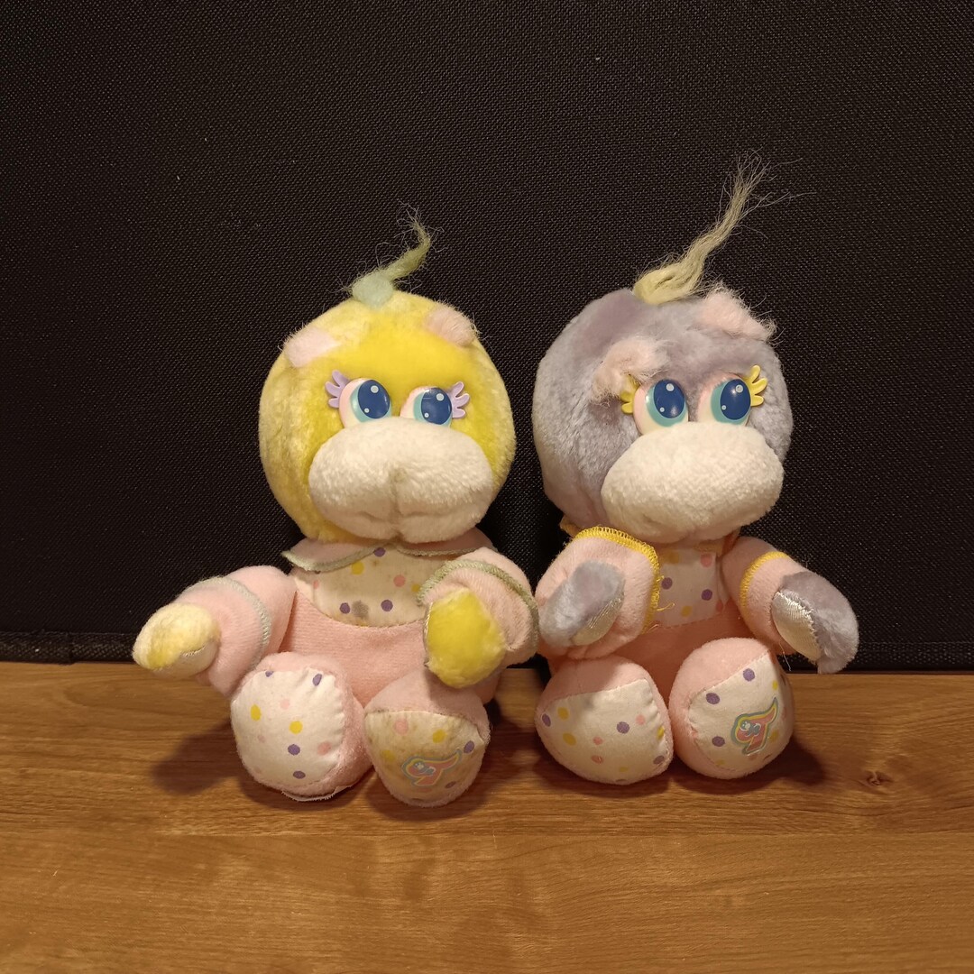 Set of 2 Vintage 1989 Turtle Tots Twins Plush - Etsy