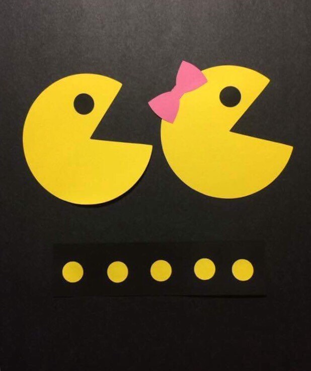 Pacman Photo Booth Props - Etsy
