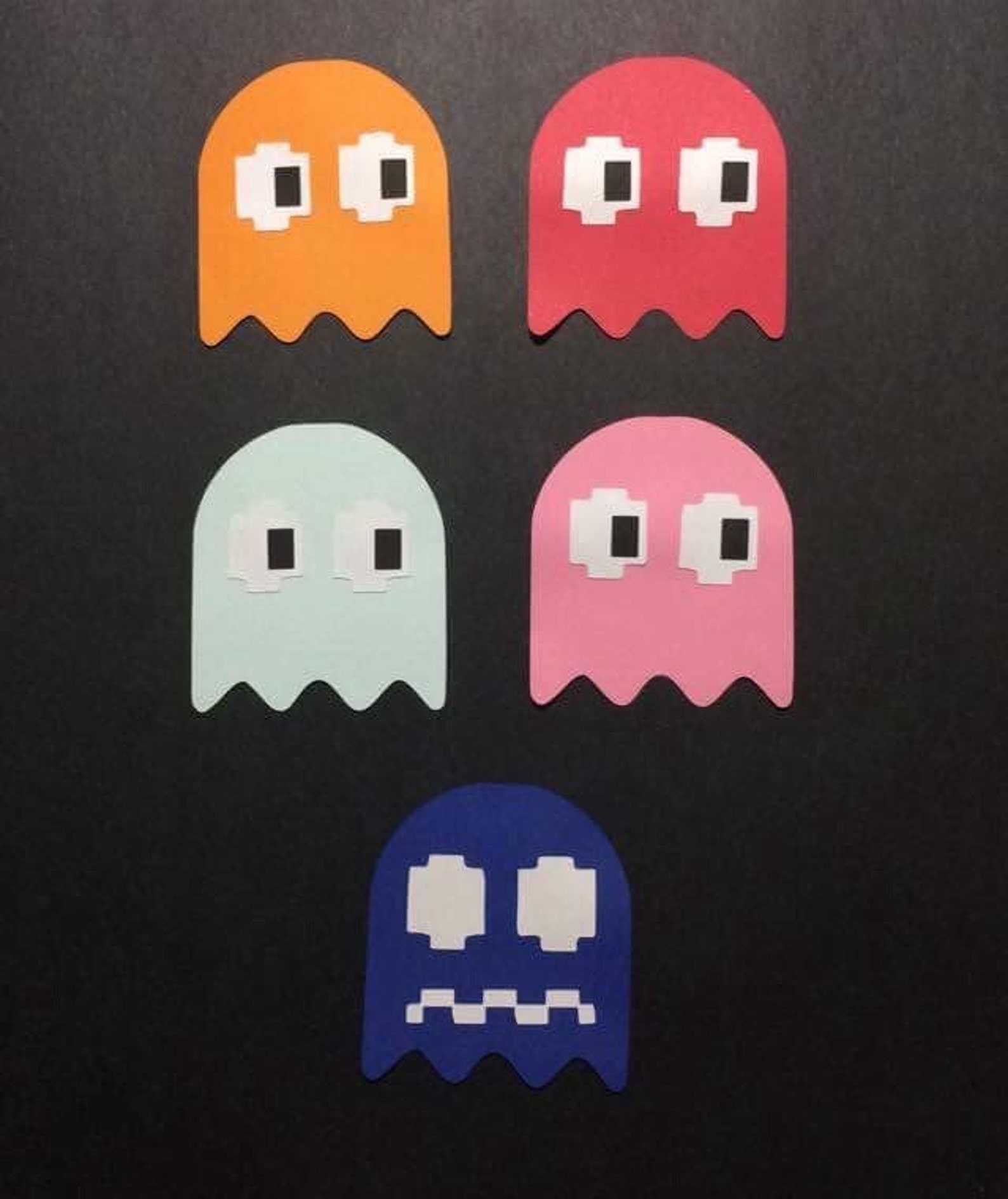 Pacman Photo Booth Props - Etsy
