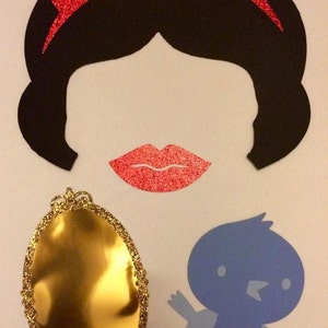 Snow White Photo Booth Props - Etsy