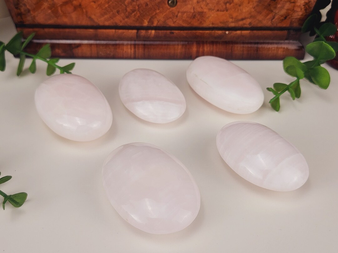 Pink Banded Calcite Large Palm Stone (fluorescent Variety) - Etsy