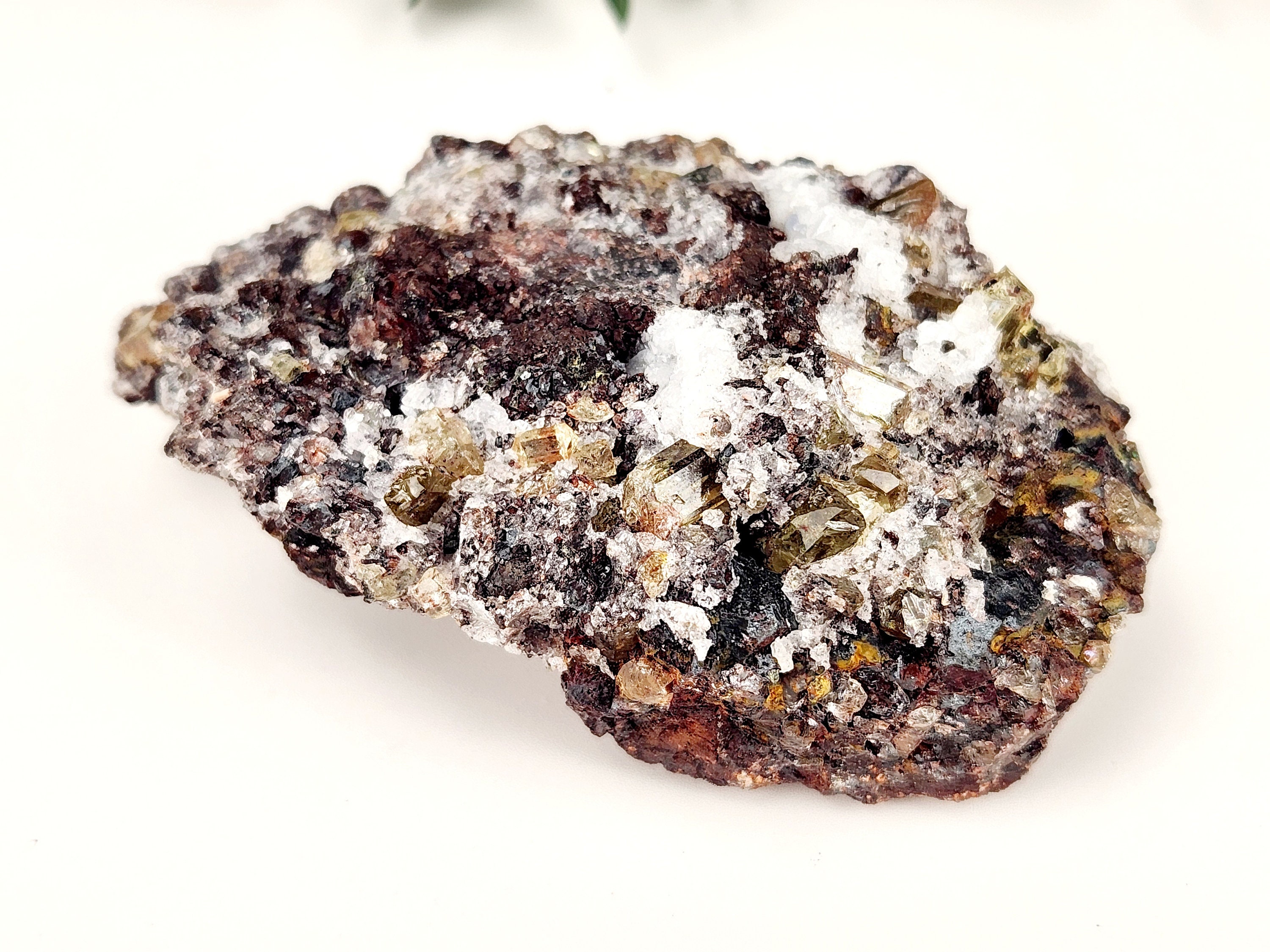 Yellow Gemmy Apatite Crystals in Matrix Specimen - Etsy