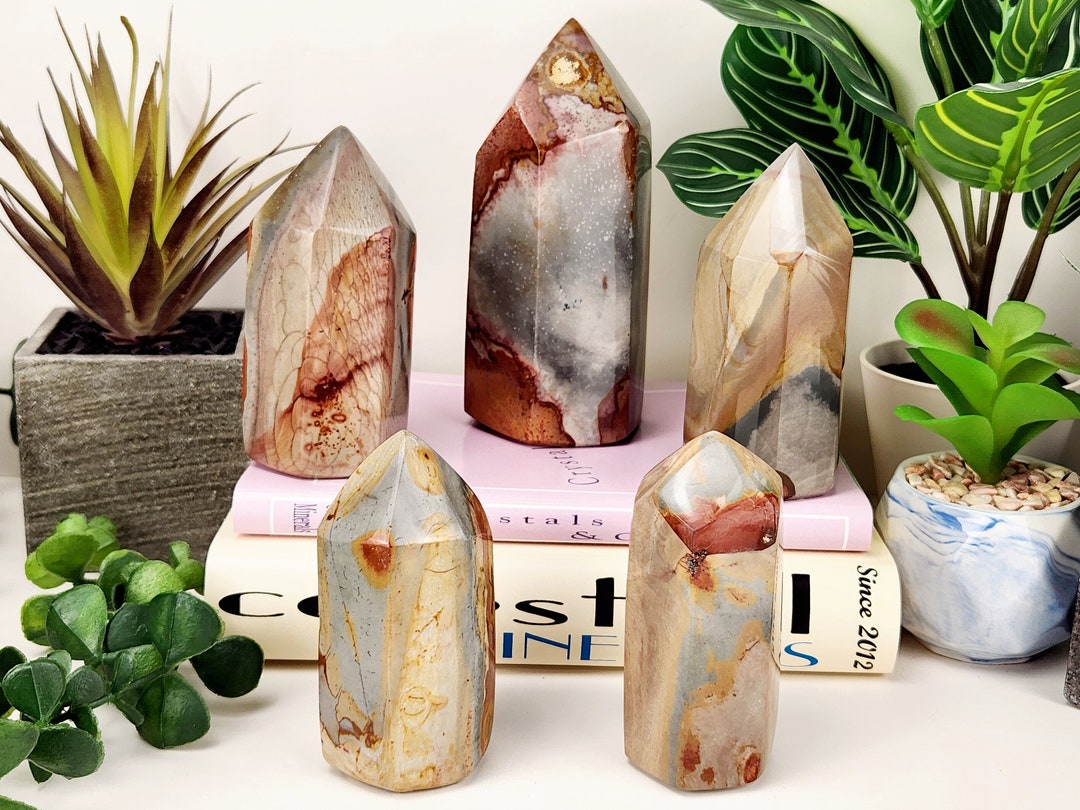 Polychromatic Jasper Tower - Etsy