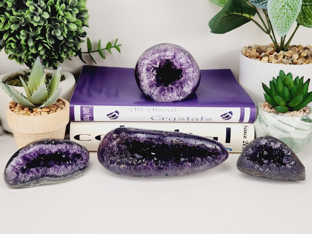 Amethyst Crystal Cave Geode - Etsy