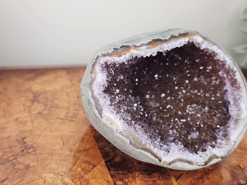 Rainbow Druzy Amethyst Crystal Cave Geode - Etsy