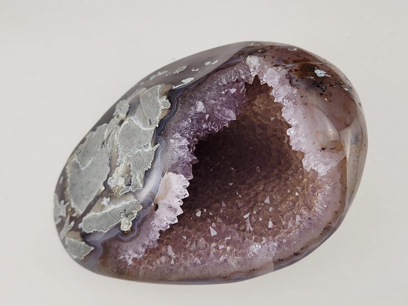 Rainbow Druzy Amethyst Crystal Cave Geode - Etsy