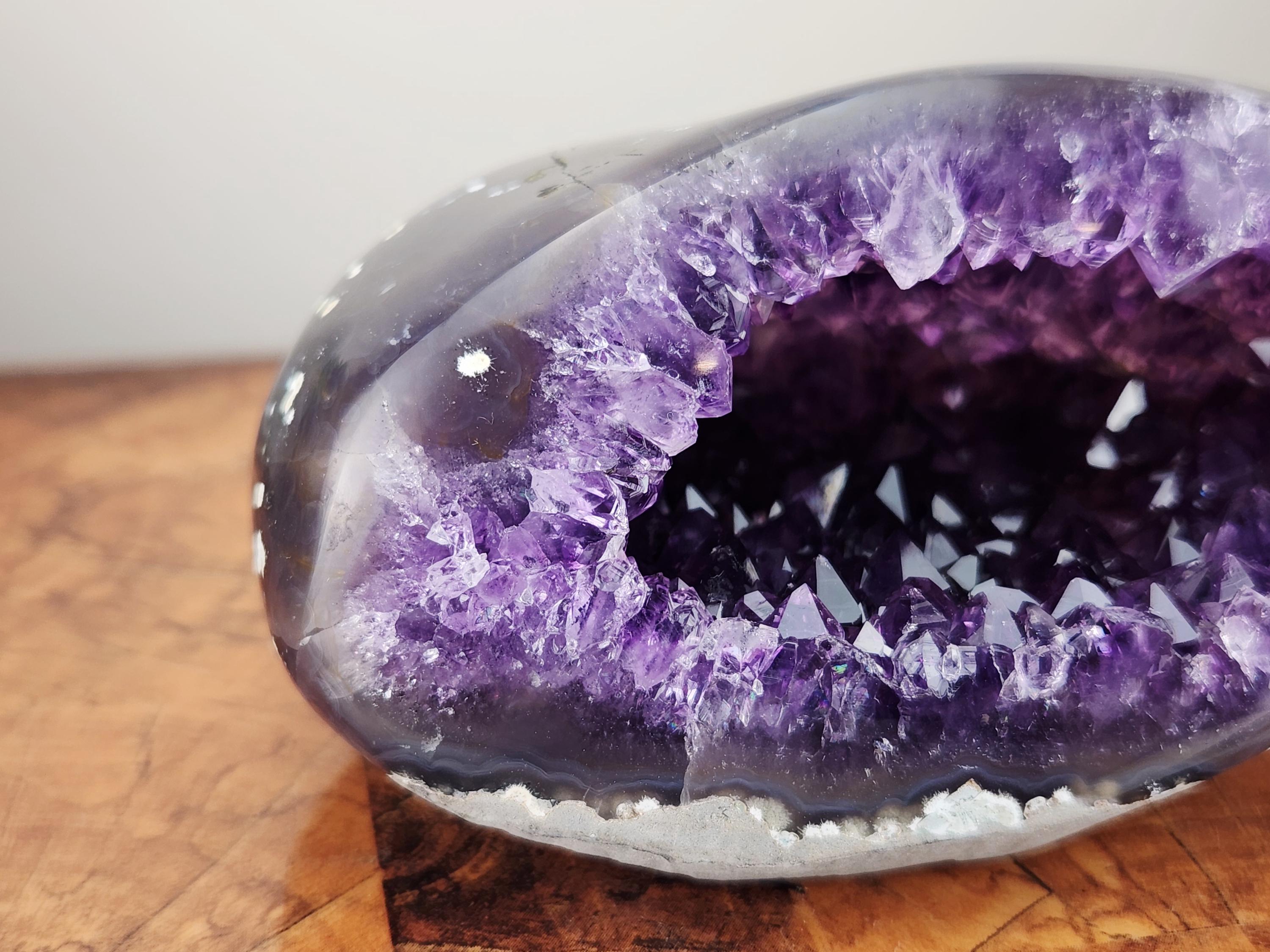 Amethyst Crystal Cave Geode - Etsy